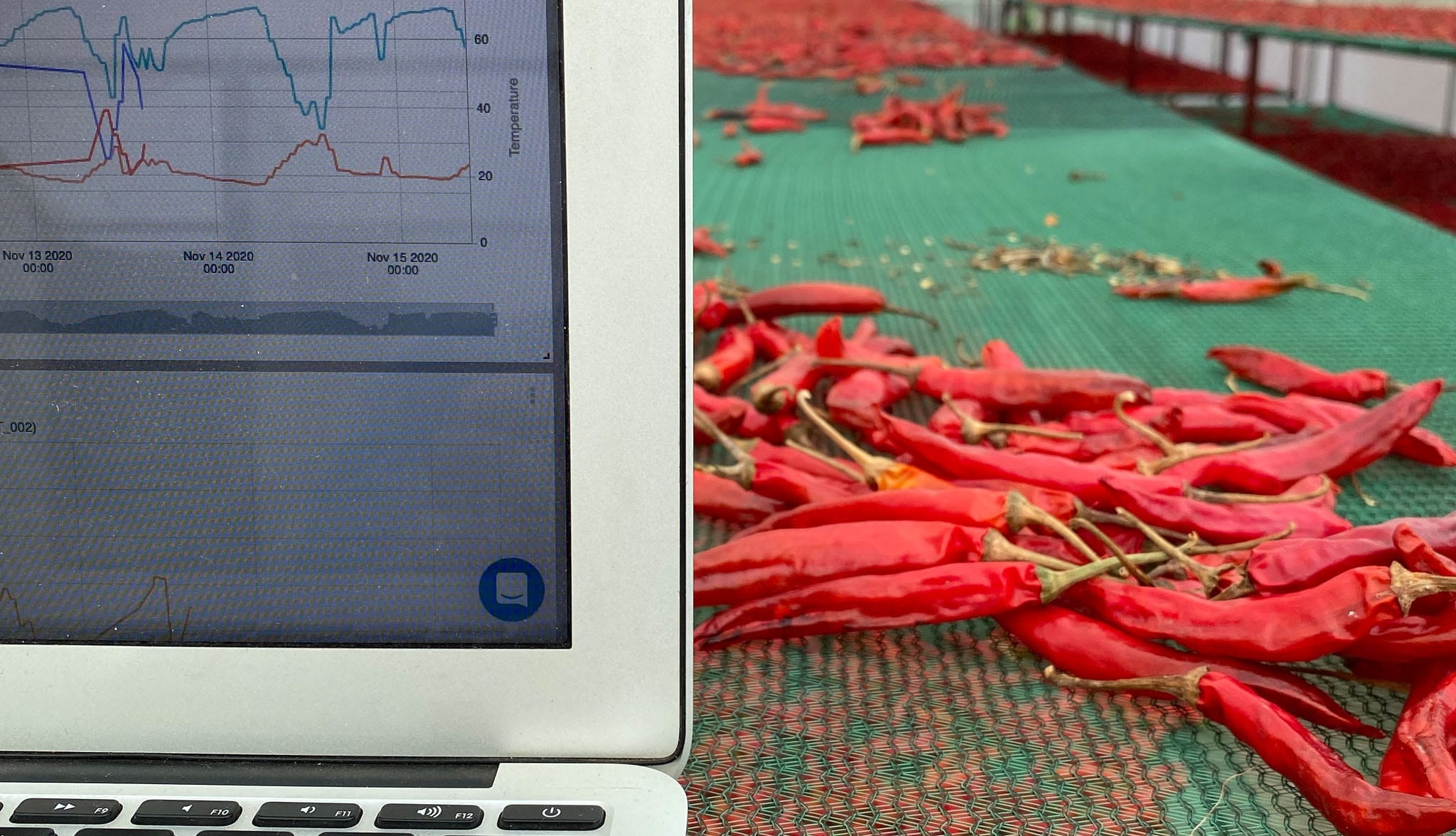Solar Powered Chilli Dryer Monitoring > Kumva Insights